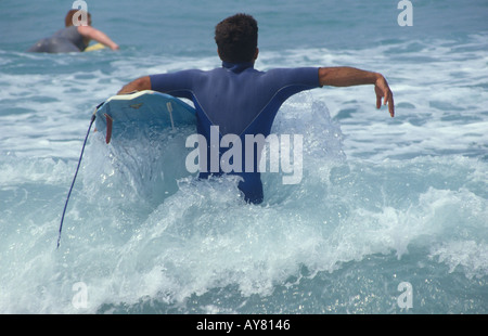 Surfing 1980s UK. Penhale Beach, Perranporth, Cornwall England Circa ...