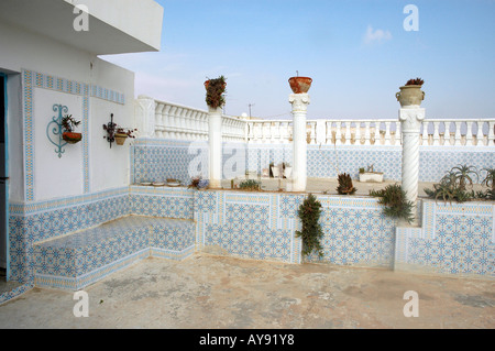 balcony at a traditional Tunisian house Stock Photo: 99859856 - Alamy