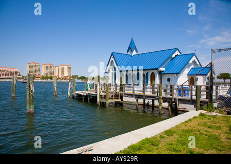 Floating Chapel by the Bay; St Petersburg in Florida USA Stock Photo ...