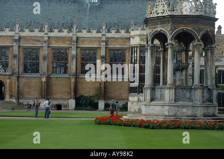 Dining Hall and Great court Trinity College Cambridge University ...