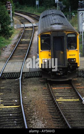 Anglia One train Ipswich to Lowestoft line Stock Photo - Alamy