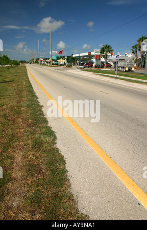 Roadway in Key Largo Florida United States of America Stock Photo - Alamy