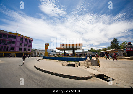 Gas Station in Mwanza, Tanzania, Africa Stock Photo - Alamy