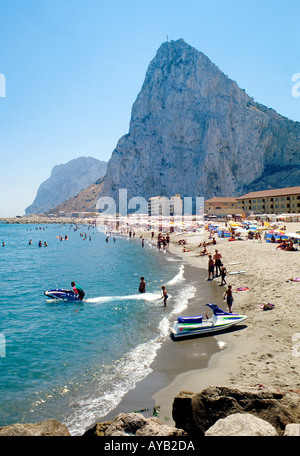 Gibraltar beaches on the east coast Stock Photo - Alamy