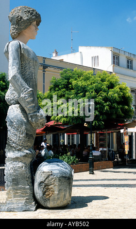 Lagos town centre, Portugal Stock Photo - Alamy