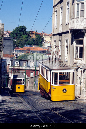 Trams in Lisbon, Portugal Stock Photo - Alamy