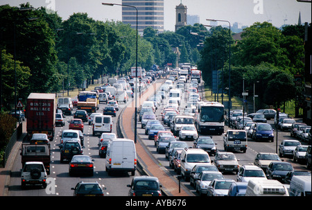 Busy Traffic London England Stock Photo - Alamy