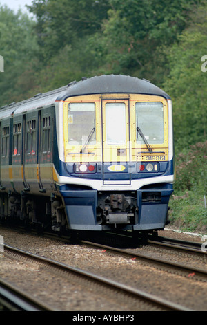 thameslink class 319 trains on the midland main line in england Stock ...