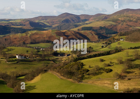 Dinbren Hall, Llangollen, Denbighshire, Wales Stock Photo - Alamy