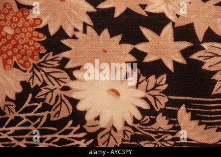 Floral Patterns on Cloth Stock Photo - Alamy