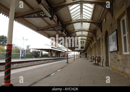 Wrexham General railway station in Wales Stock Photo - Alamy