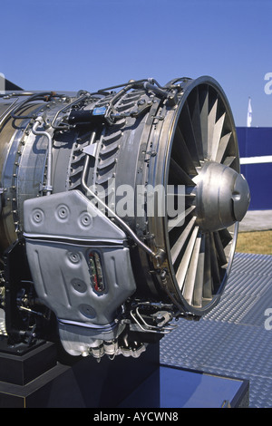 Pratt & Whitney F-100 turbojet engine detail Stock Photo - Alamy