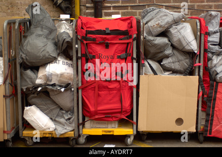Royal Mail sacks Stock Photo - Alamy