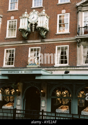 Fortnum and Mason window display Piccadily London England UK Europe ...