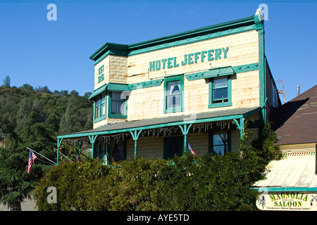 Hotel Jeffery, Coulterville, California Stock Photo - Alamy