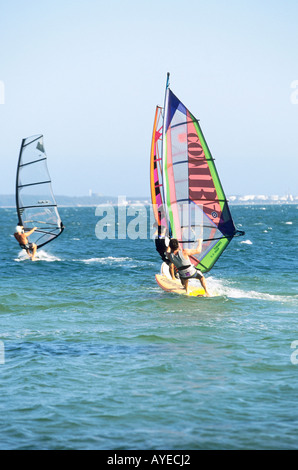 Wind Surfing at Botany Bay Sydney Stock Photo - Alamy
