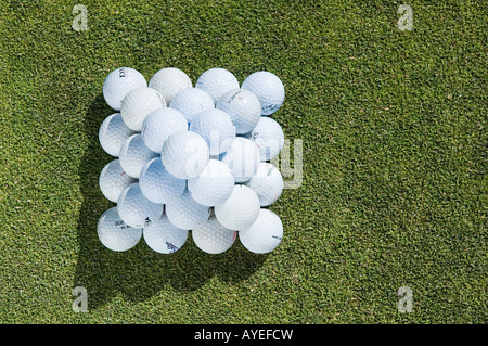 Stack of Golf Balls Stock Photo - Alamy
