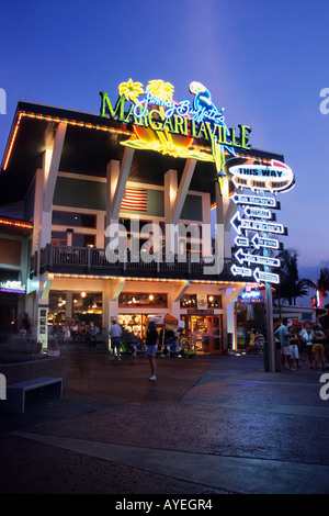 Neon signs at Universal Studios City Walk at night Orlando Stock Photo ...