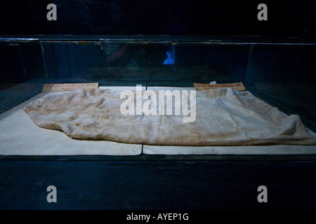 Robe Worn by Gandhi when he Died Displayed in Gandhi Memorial Museum in ...
