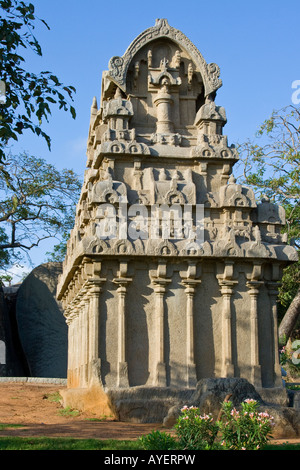 Ganesha Ratha in Mahabalipuram Mamallapuram near Chennai, Tamil Nadu ...
