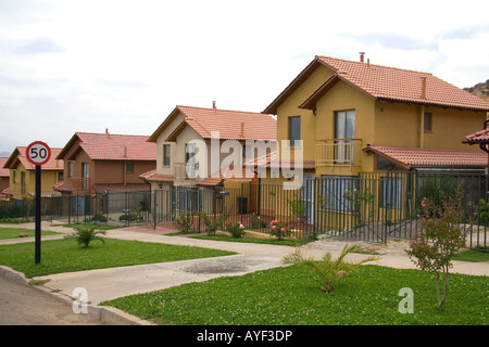 Housing development near Santiago Chile Stock Photo - Alamy