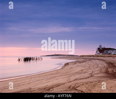United States, Maine, Popham Beach, Fort Popham, historic fort ...