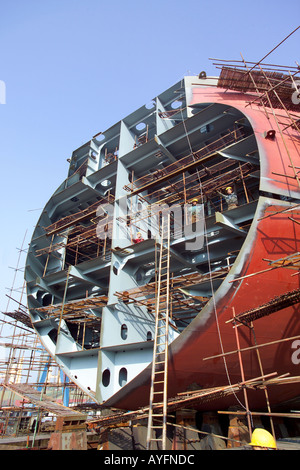 Shipbuilding, Chengxi shipyard, China Stock Photo - Alamy