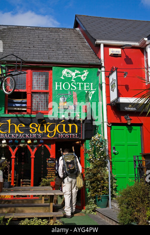 The Sugan Hostel Killarney Town County Kerry Ireland Stock Photo - Alamy