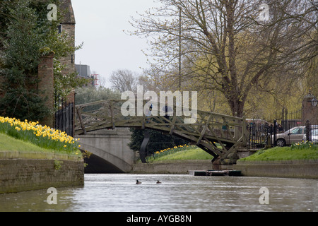 the "mathematical bridge" over the Cam, Queen's College, Cambridge ...