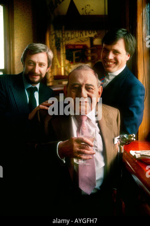 Alan Bennett Savile Row tailor drinking in the Burlington Bertie Pub ...