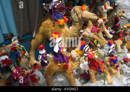 Tourist souvenirs. Stuffed Camel toys. United Arab Emirates Stock Photo ...