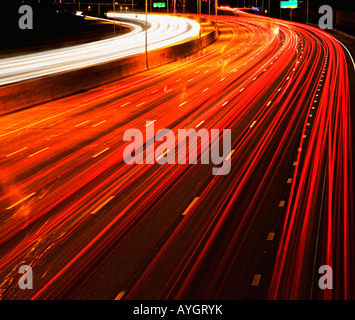 streaming highway traffic Stock Photo - Alamy