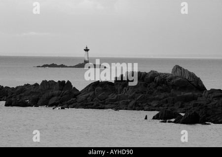 Pointe Du Groin Rocky Islet Stock Photo - Alamy