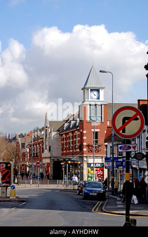Sutton Coldfield town centre near the Parade, West Midlands, England ...