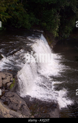 Hooker Falls in Dupont State Forest in North Carolina, U.S.A Stock ...