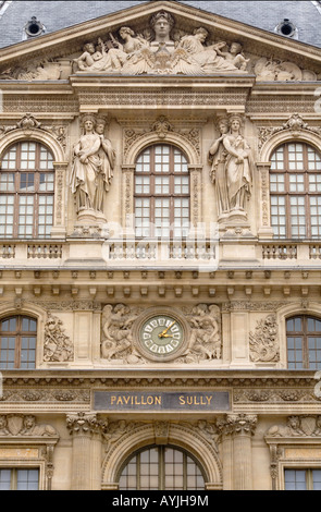 Louvre. Pavillon Sully. The Louvre Museum (French: Musée du Louvre) is ...