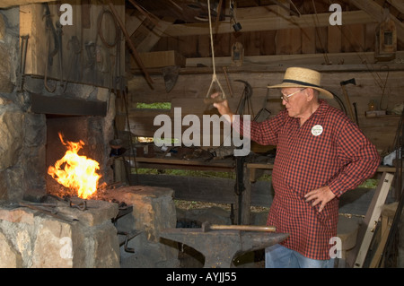 Bellows in a forge Stock Photo - Alamy