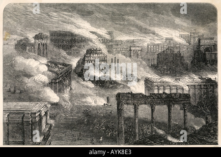 Rome is sacked, plundered, looted, despoiled and finally burnt by ...