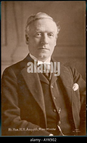 Herbert Henry Asquith (1852-1928) British statesman. Chancellor of ...