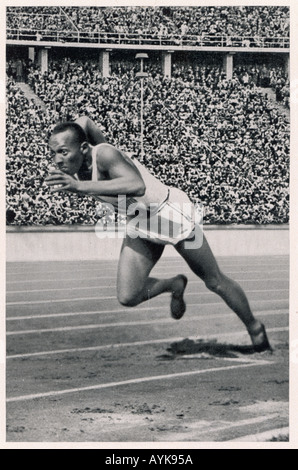 Jesse Owens, Berlin 1936 Olympics Stock Photo - Alamy