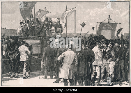 Chartist Demonstration on Kennington Common', 10th April 1848. Chartism ...