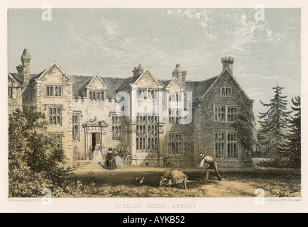 LOSELEY HOUSE, SURREY Stock Photo - Alamy