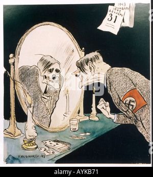 ADOLF HITLER The calendar on the wall dated December 1942, Hitler ...