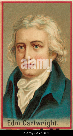 Edmund Cartwright,1743 - 1823. Inventor of first wool combing machine ...