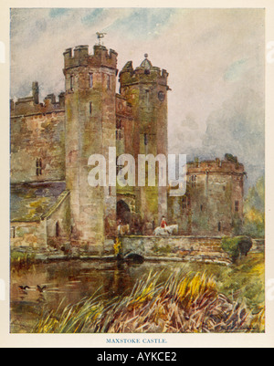 Maxstoke Castle, Warwickshire Stock Photo - Alamy