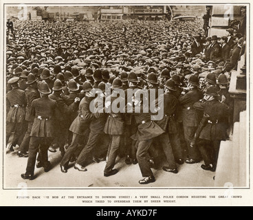 Police and Crowd Control Stock Photo - Alamy