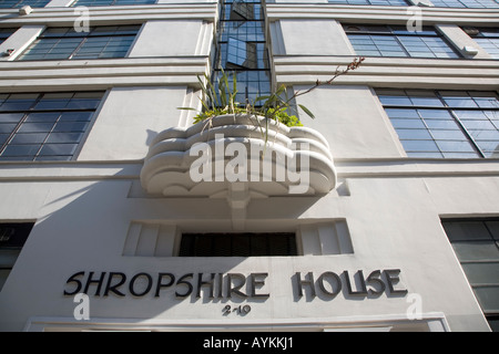 Shropshire House in Capper Street off Tottenham Court Road, London ...