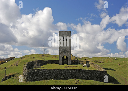 The old tower of Crook Church, Lake District National Park, Cumbria ...