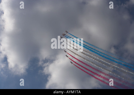 The Red Arrows, in Big Battle Formation, RAF Acrobatic Team, Hawk T1 ...
