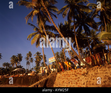 India Goa Anjuna Beach Flea Market Stock Photo - Alamy